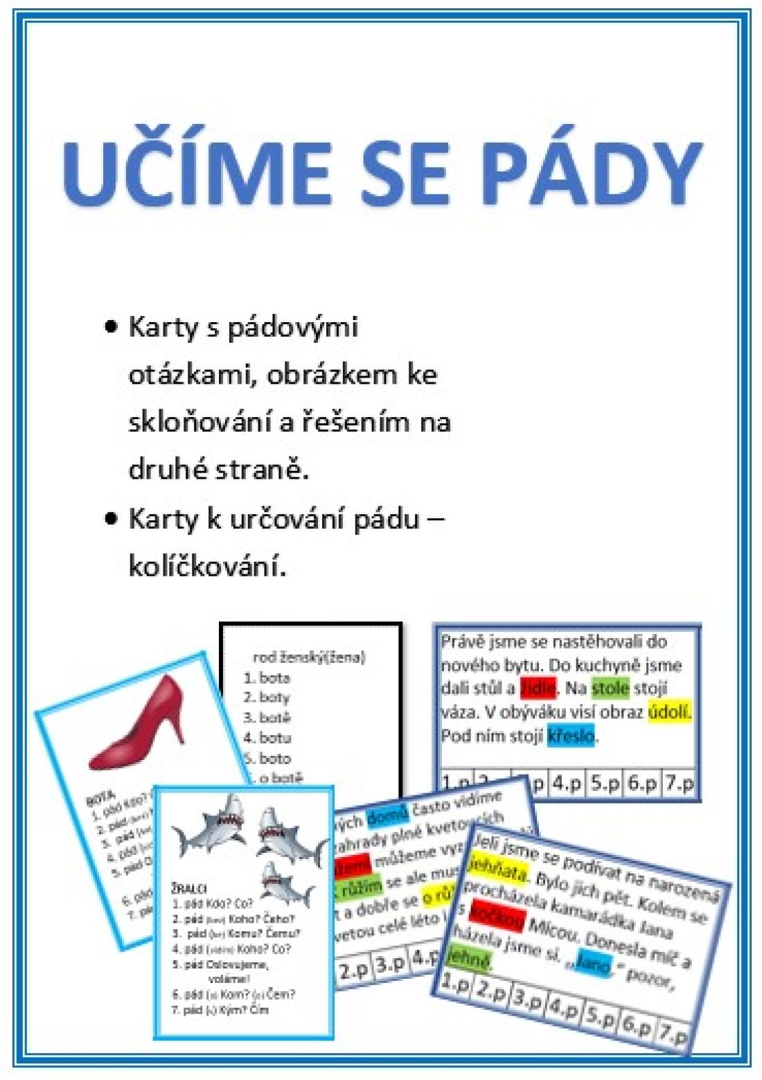Začínáme s pády | Učitelnice