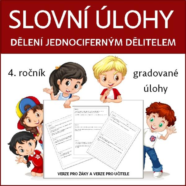 SLOVNÍ ÚLOHY – PÍSEMNÉ NÁSOBENÍ A DĚLENÍ DO 1000 000 5. TŘÍDA | Učitelnice