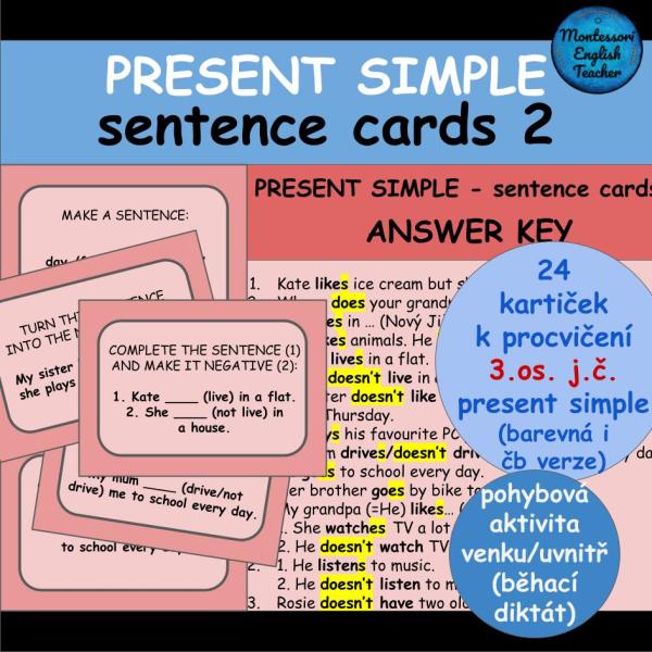 Materiál - Scavenger hunt - present simple