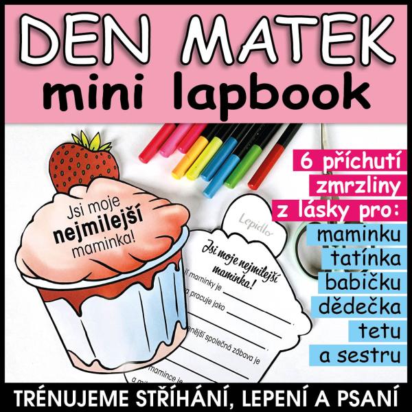 Materiál - Láhev se vzkazy pro maminku - DEN MATEK