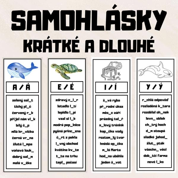 Materiál - Délka samohlásek