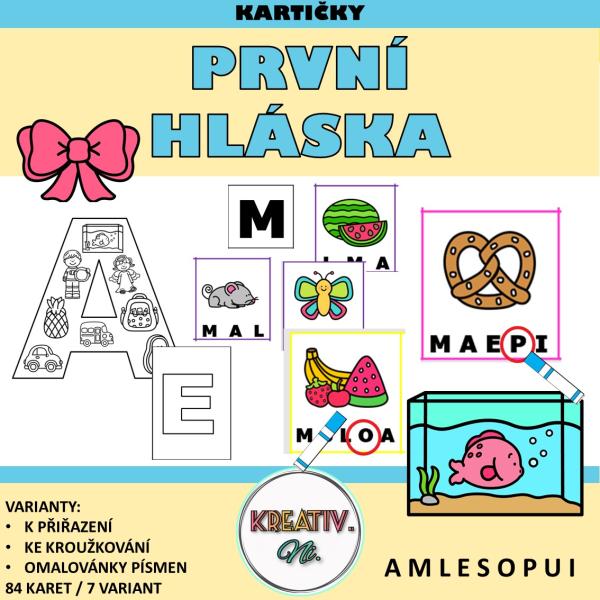První a poslední hláska/písmeno | Učitelnice