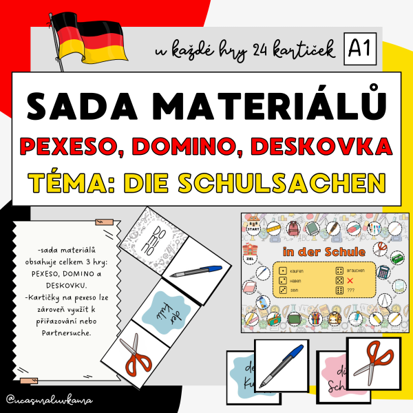 Materiál - DOMINO Schulsachen