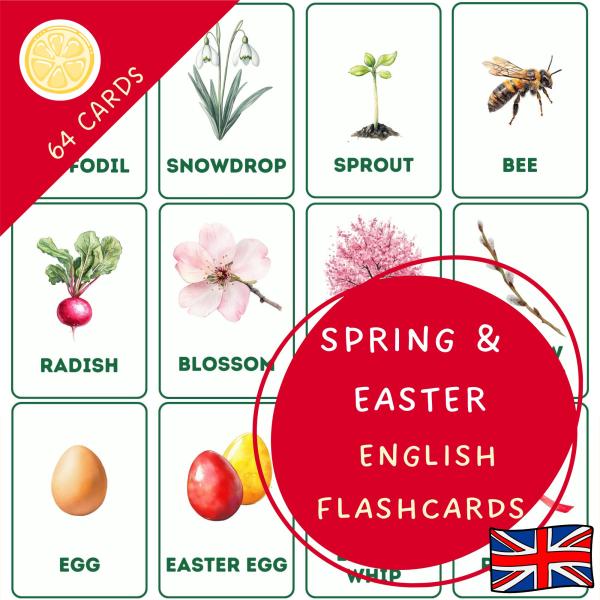 Materiál - Spring, Easter - vocabulary