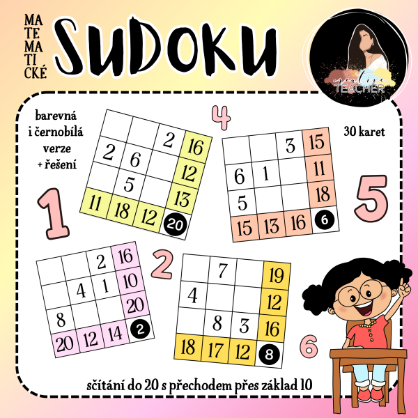 Materiál - Matematické hry pro 1. třídu