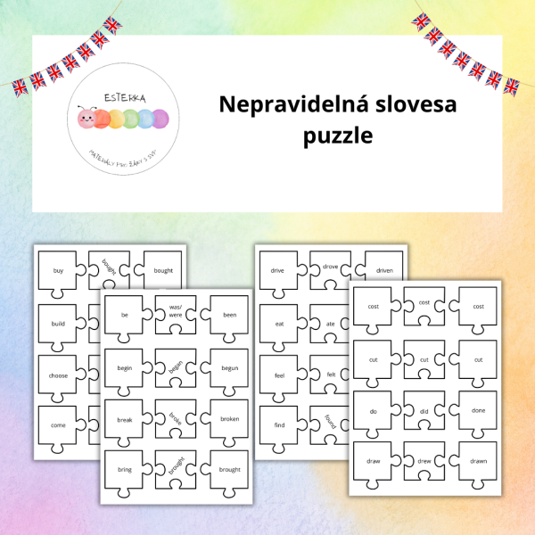 Nepravidelná slovesa - zábavné procvičování | Učitelnice