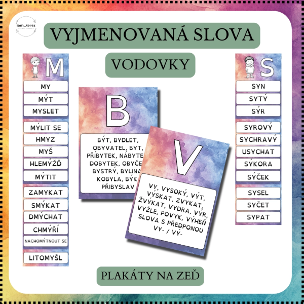 Vyjmenovaná slova po Z | Učitelnice