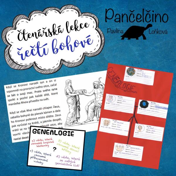 Materiál - Řečtí bohové - antická literatura kooperativně