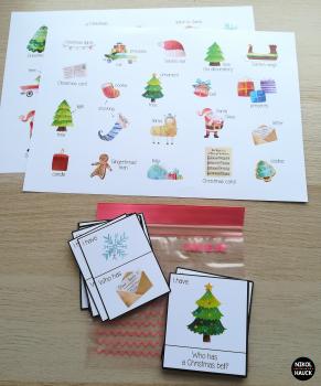 Materiál - I HAVE, WHO HAS – CHRISTMAS