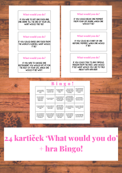 Discussion cards- 24 Questions + Speaking game | Učitelnice