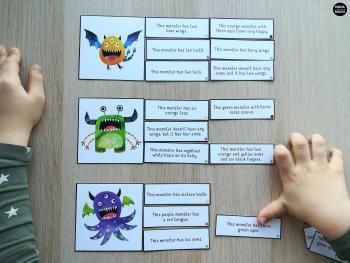 Materiál - MONSTERS: PICTURE AND READING COMPREHENSION