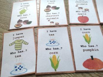 I have, who has - Autumn | Učitelnice