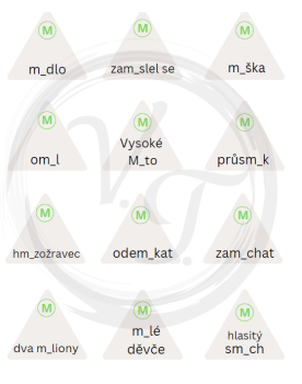 Materiál - Vyjmenovaná slova - skládačka