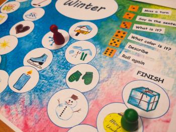Board Game - Winter | Učitelnice