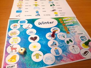 Board Game - Winter | Učitelnice