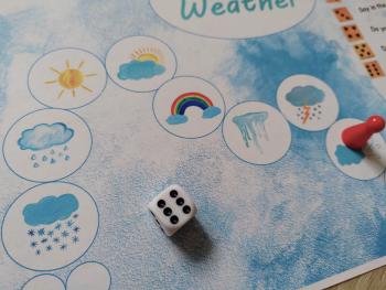 Board game - Weather | Učitelnice