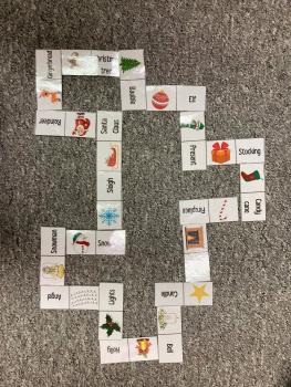 Christmas domino | Učitelnice