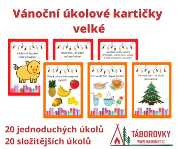 Vánoční úkolové kartičky | Učitelnice
