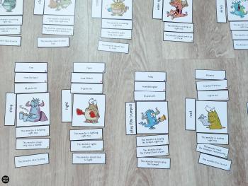MONSTER VERBS - PRESENT CONTINUOUS VS SIMPLE | Učitelnice