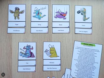 MONSTER VERBS - PRESENT CONTINUOUS VS SIMPLE | Učitelnice