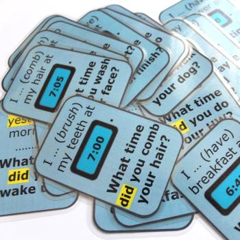 Time + Past simple - What time did you...? | Učitelnice