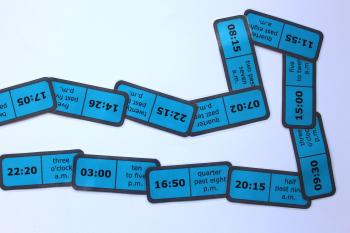 Materiál - Analog time - domino