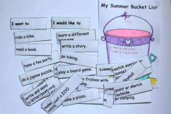 My Summer Bucket List | Učitelnice