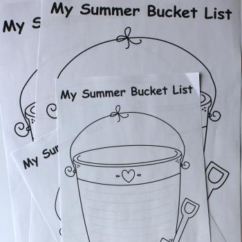 My Summer Bucket List | Učitelnice