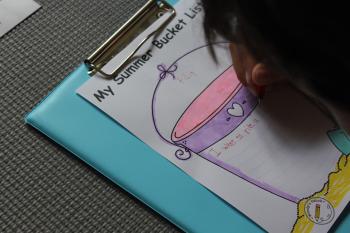 My Summer Bucket List | Učitelnice