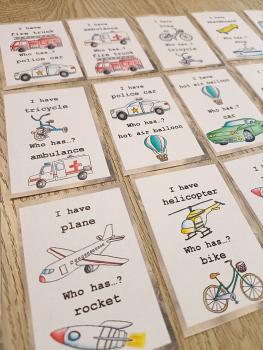 I have, who has? Transport | Učitelnice