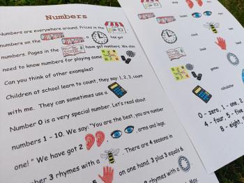 Picture reading - Numbers | Učitelnice