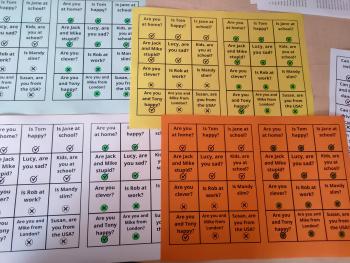 Short answers & cards | Učitelnice