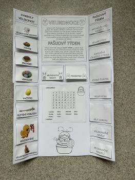MEGA LAPBOOK - Velikonoce a Pašijový týden (pomlázka) | Učitelnice