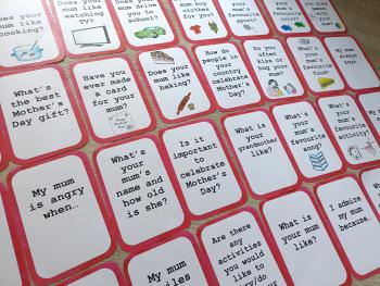 Conversation cards - Mother's Day | Učitelnice