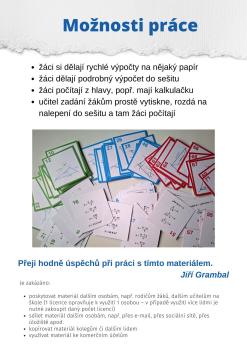 Výpočet obsahu trojúhelníku - oboustranné kartičky | Učitelnice