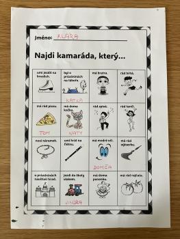 Najdi kamaráda, který... | Učitelnice