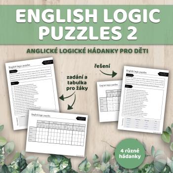 ENGLISH LOGIC PUZZLES 2 | Anglické hádanky pro děti (Level Medium ...