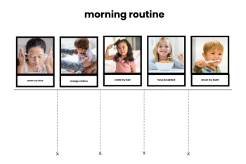 Materiál - Daily Routine