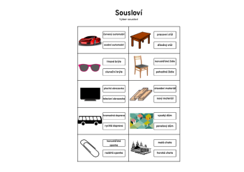 Sousloví | Učitelnice