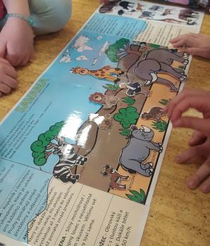 Materiál - SAVANY A POUŠTĚ