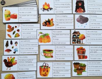 FALL/AUTUMN: PICTURE AND READING COMPREHENSION | Učitelnice