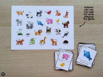 I HAVE, WHO HAS – ANIMALS | Učitelnice