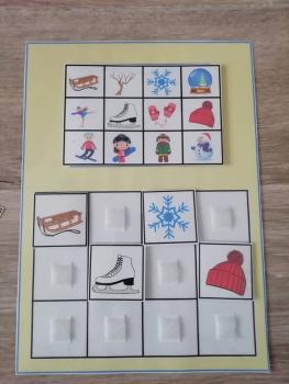 Mozaika "Zima" | Učitelnice