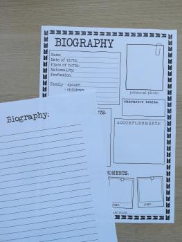 WRITING A BIOGRAPHY – INTERVIEW WITH A GRANDPARENT | Učitelnice